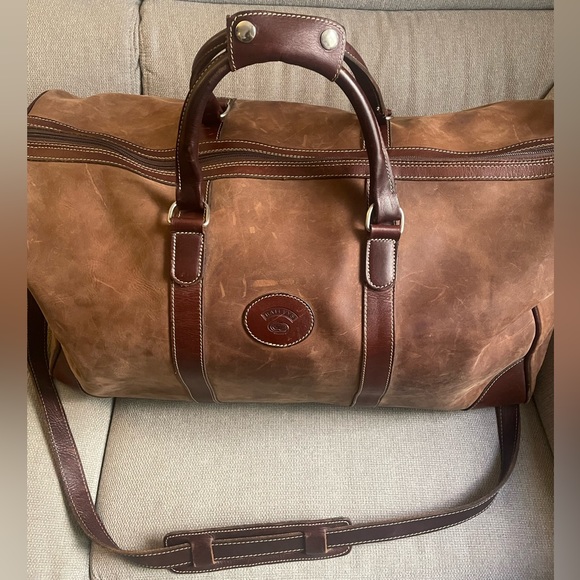 Roots | Bags | Roots Leather Duffel Bag Baileys Large | Poshmark